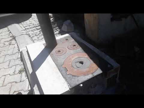 Küzine sobadan ocak yapımı 😃 İnşaat işleri 👨‍💻 Eğitici videolar 🙂 #evdekal