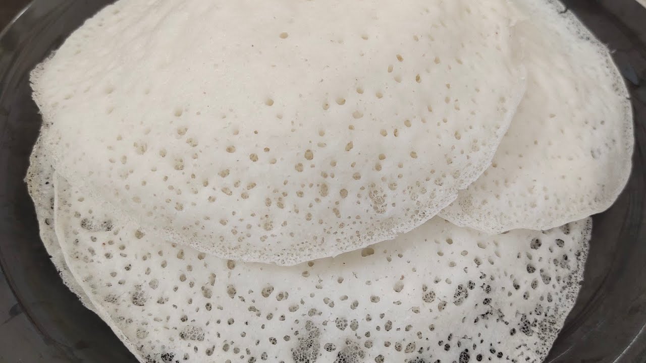 മൃദുവായ പാലപ്പം വെള്ളയപ്പം|Aripodi Appam Malayalam |Appam With Rice ...