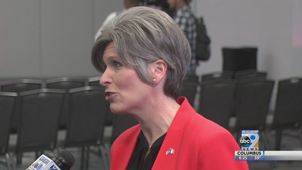 Interview With Adam Gregg And Joni Ernst - YouTube