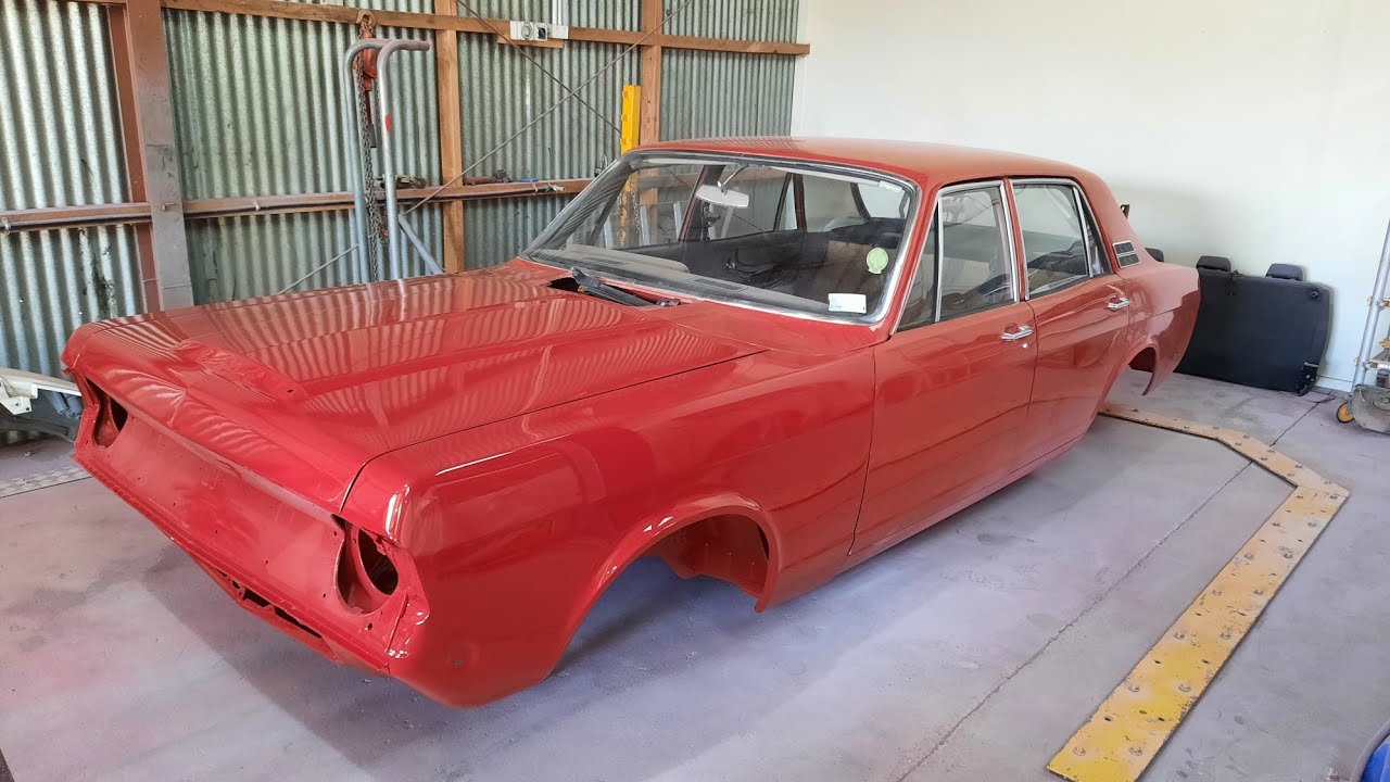 Car body is back home, here's a tour - YouTube