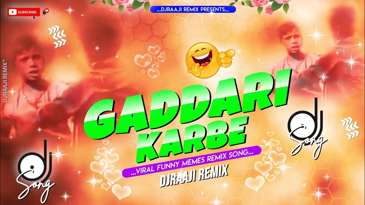 Gaddari Karbe Insta Viral Gaali Remix || Gaddari Karbe Insta Viral Meme ...