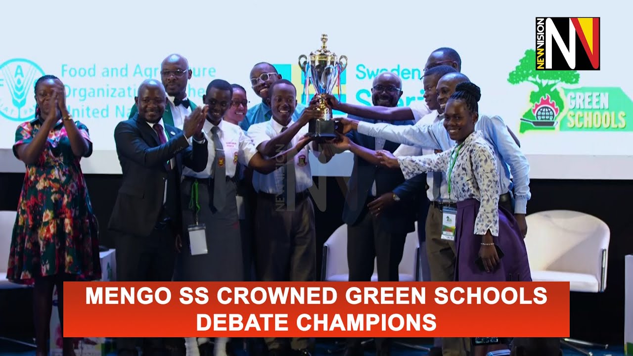 Mengo SS crowned Green Schools Debate champions - YouTube
