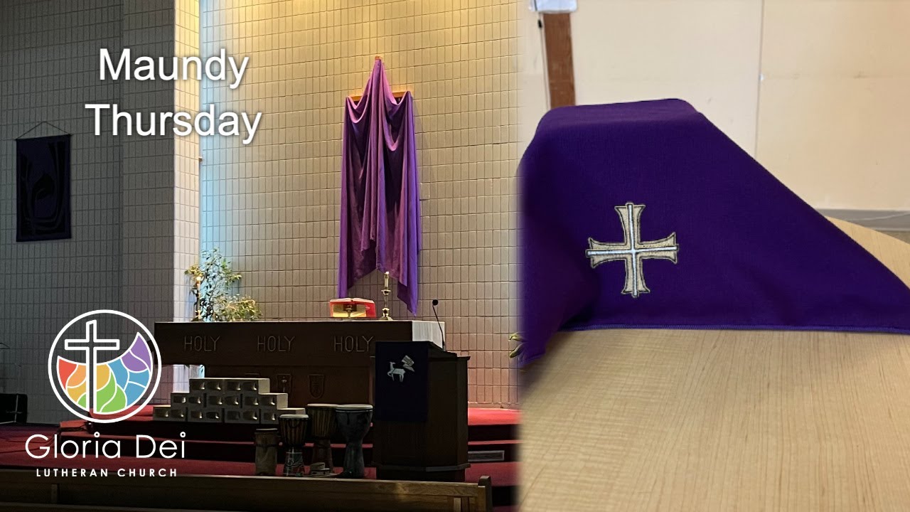 March 28, 2024 - Maundy Thursday - YouTube