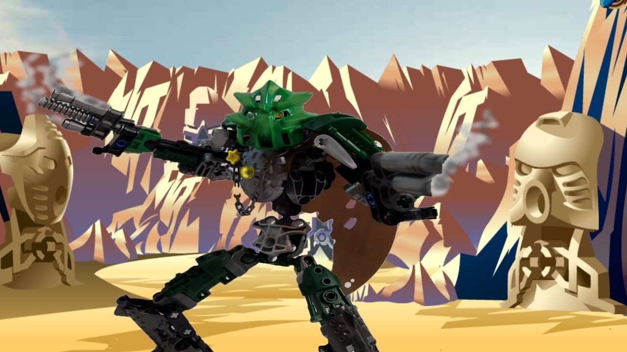 Lego Bionicle Moc: Toa Lewa, Sheriff of Spherus Magna - YouTube