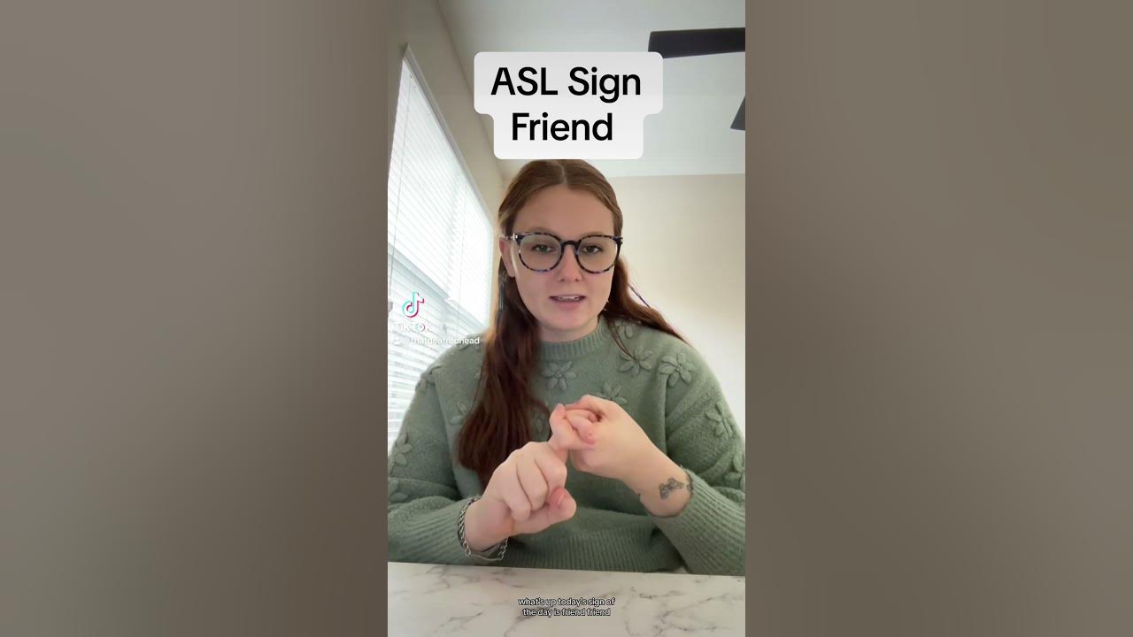 Learn How To Sign "Friend" in ASL for Beginners | American Sign ...
