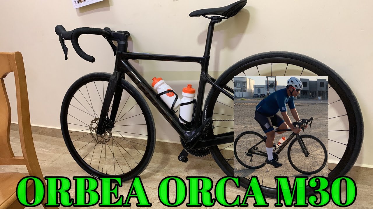 ORBEA ORCA M30/ ROAD BIKE#myhusband first Ride - YouTube