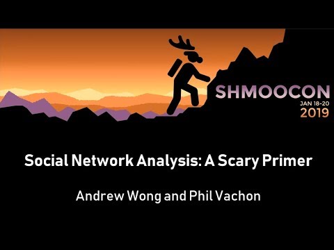 Social Network Analysis: A Scary Primer - Andrew Wong & Phil Vachon ...