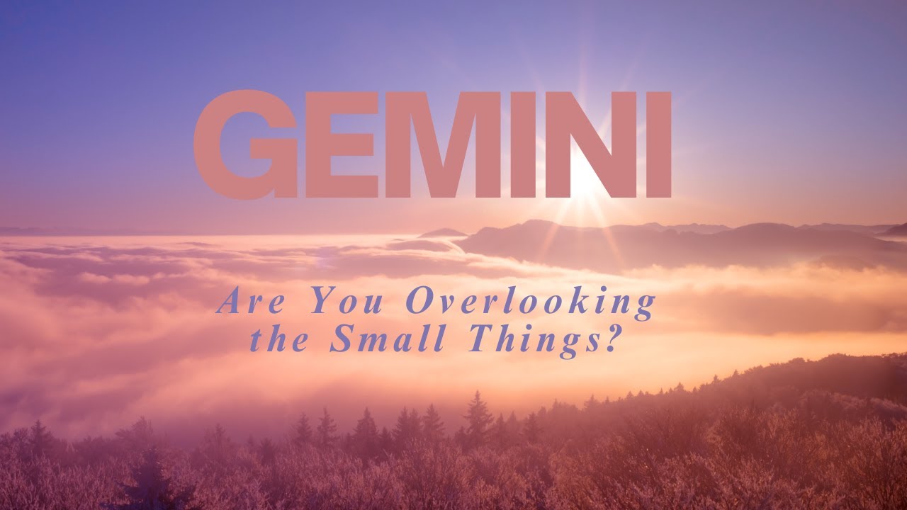 Gemini, Are You Overlooking the Small Things? 🔍 Hexagram 62 Says Pay ...