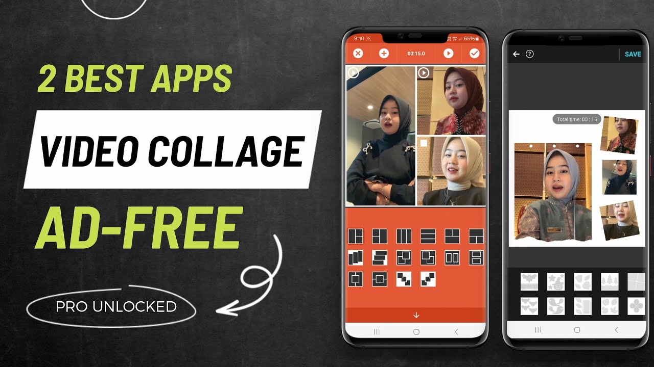 2 Best Video Collage Maker Apps For Android - YouTube