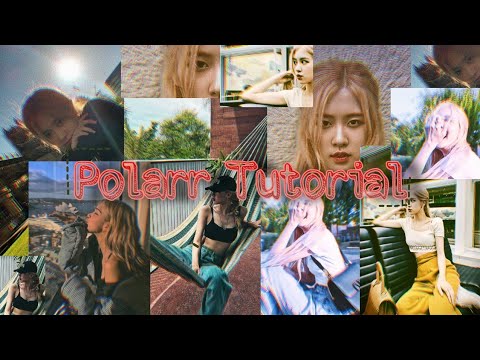 Polarr filter Tutorial (BLACKPINK ROSE' EDITION) - YouTube