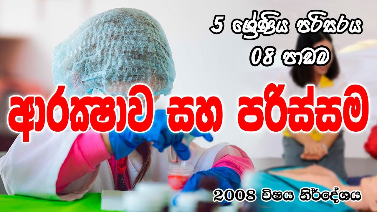 Grade 5 scholarship Environment - Lesson 8 - YouTube