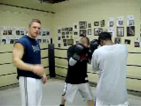 Boxing Defense Workout Drill: Rolling with Body Shots. - YouTube
