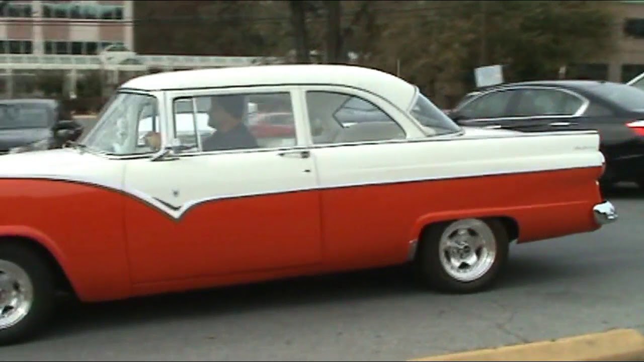 1955 Ford Fairlane Club Sedan - YouTube