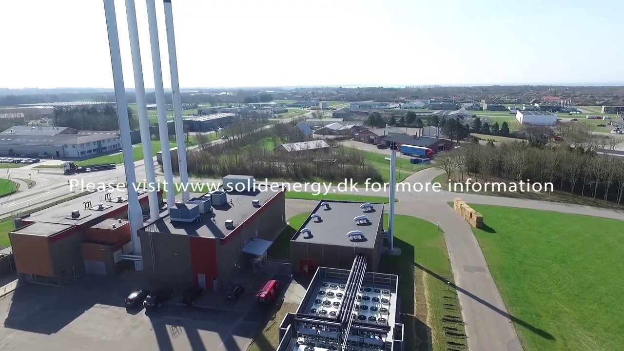 Take a look inside Solid energy heat pump in Ringkøbing - YouTube