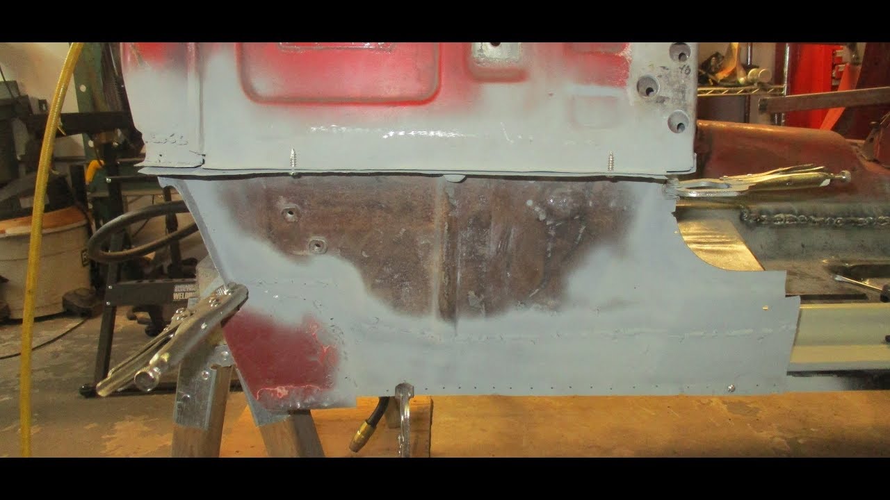 Triumph Spitfire Bottom A Post Fit - YouTube
