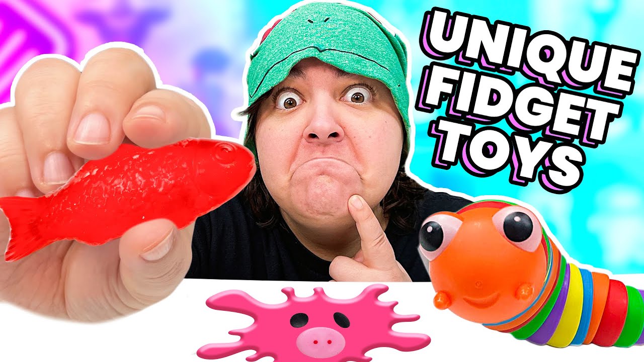 Most UNIQUE Fidget Toys Mystery Box Viral TikTok - YouTube