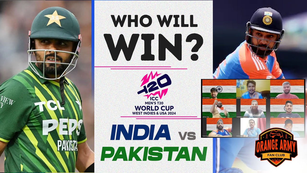 Pre Match Show | T20 World Cup🏏| India vs Pakistan | Orange Army ...