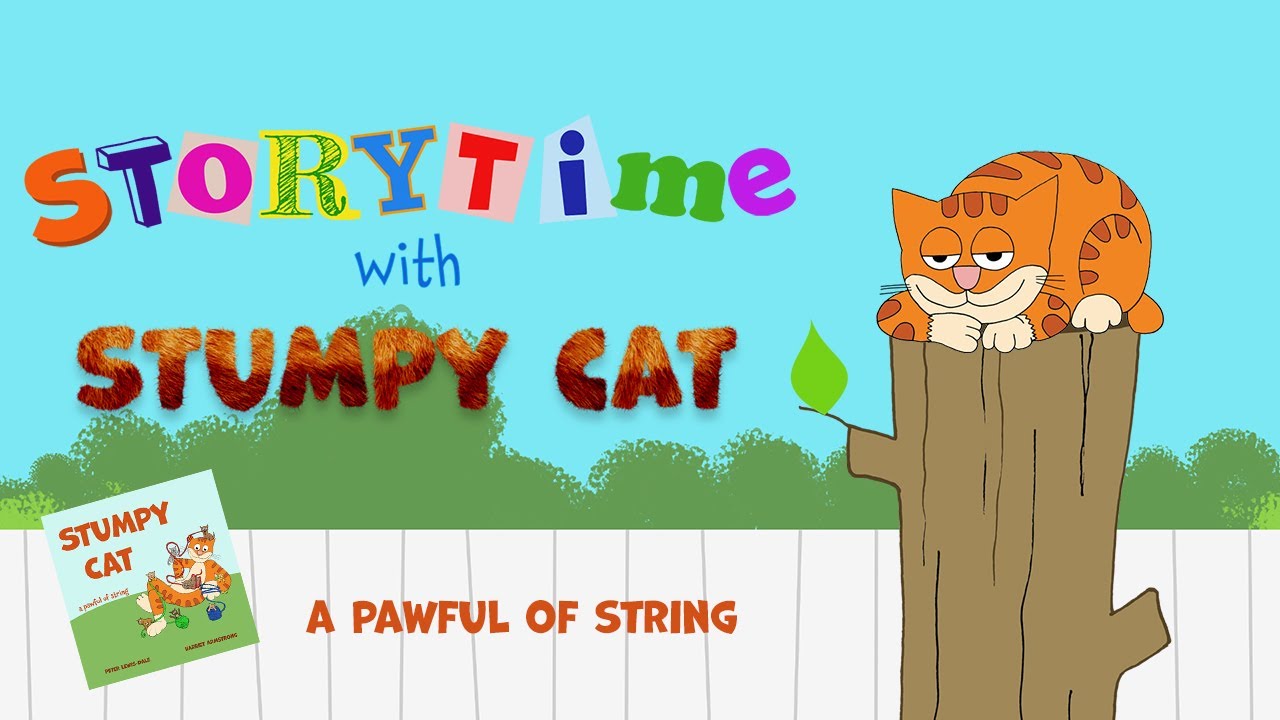 Stumpy Cat - a pawful of string | a fun story for kids! - YouTube