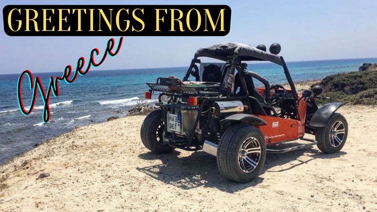 Drifting a Dirt Buggy in the Greek Hills - YouTube