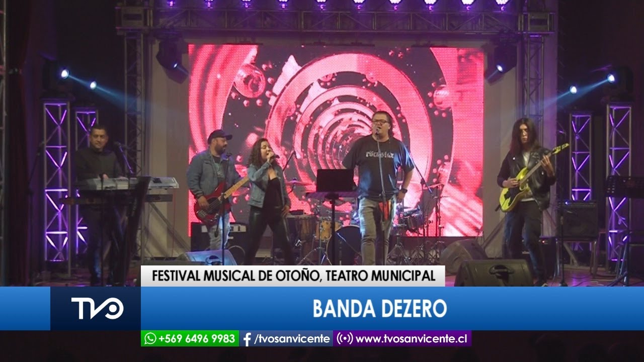 Festival Musical de Otoño, Banda DeZero, Teatro Municipal San Vicente de Tagua Tagua - YouTube Music