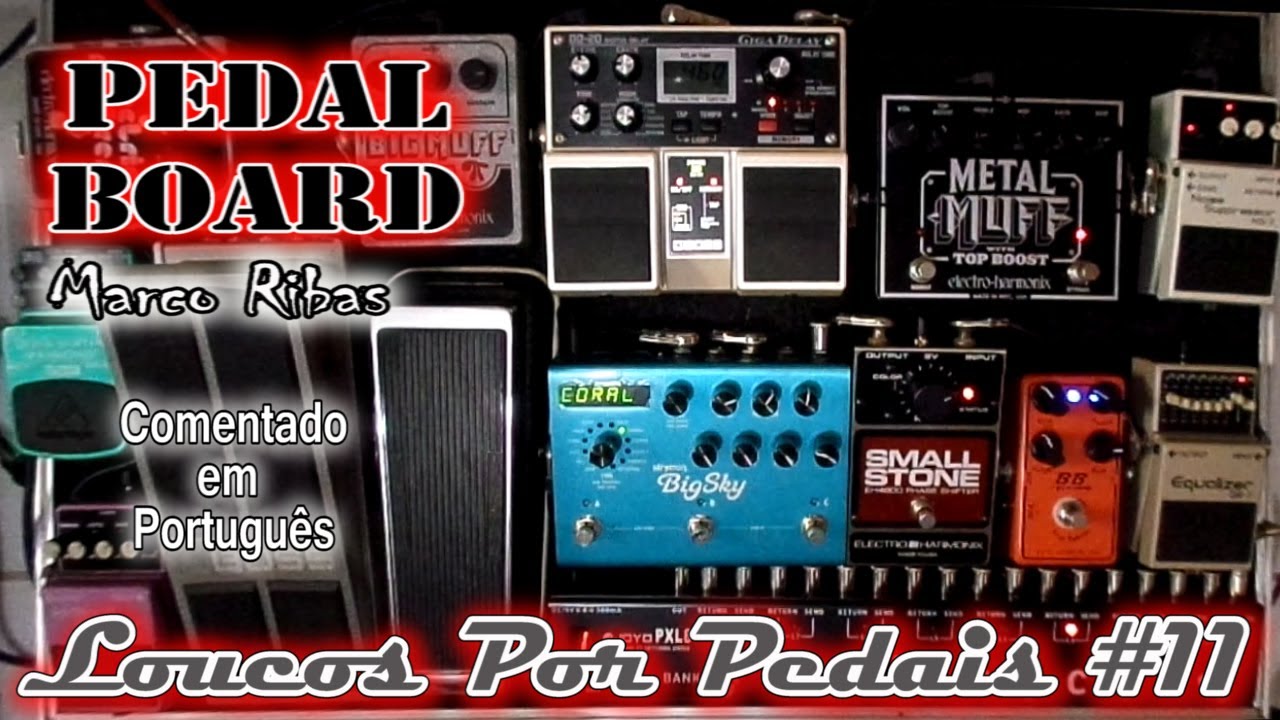 Pedalboard Marco Ribas (1/2) Review - YouTube