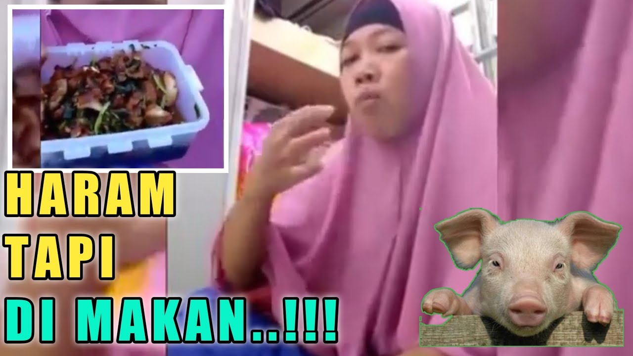 WANITA ISLAM MAKAN BABI, RASANYA ENAK, MANTAP - YouTube