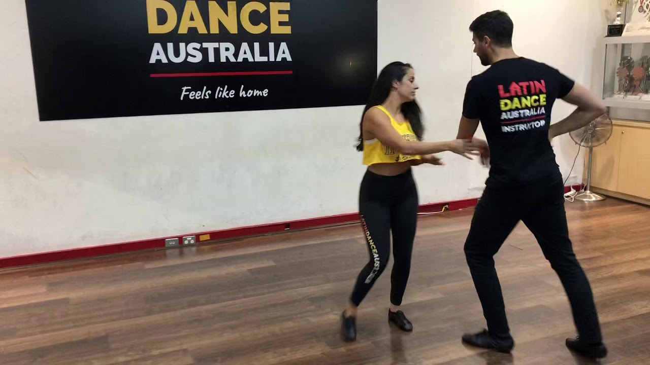 Advanced salsa move #473 - YouTube