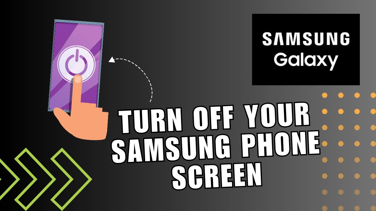 🔥 GUIDE: How to Turn Off Your Samsung Phone Screen When the Power ...