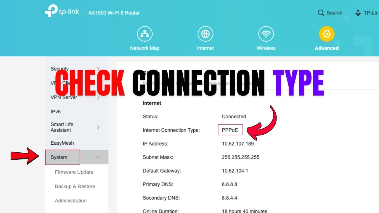 How to Check TP Link Wifi Router Connection Type (Full Guide) - YouTube