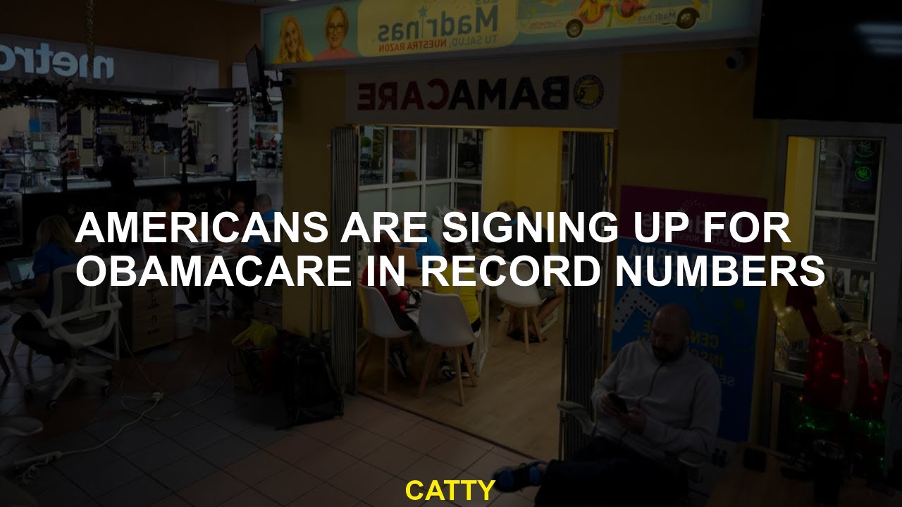 Americans Are Signing Up for Obamacare in Record Numbers - YouTube