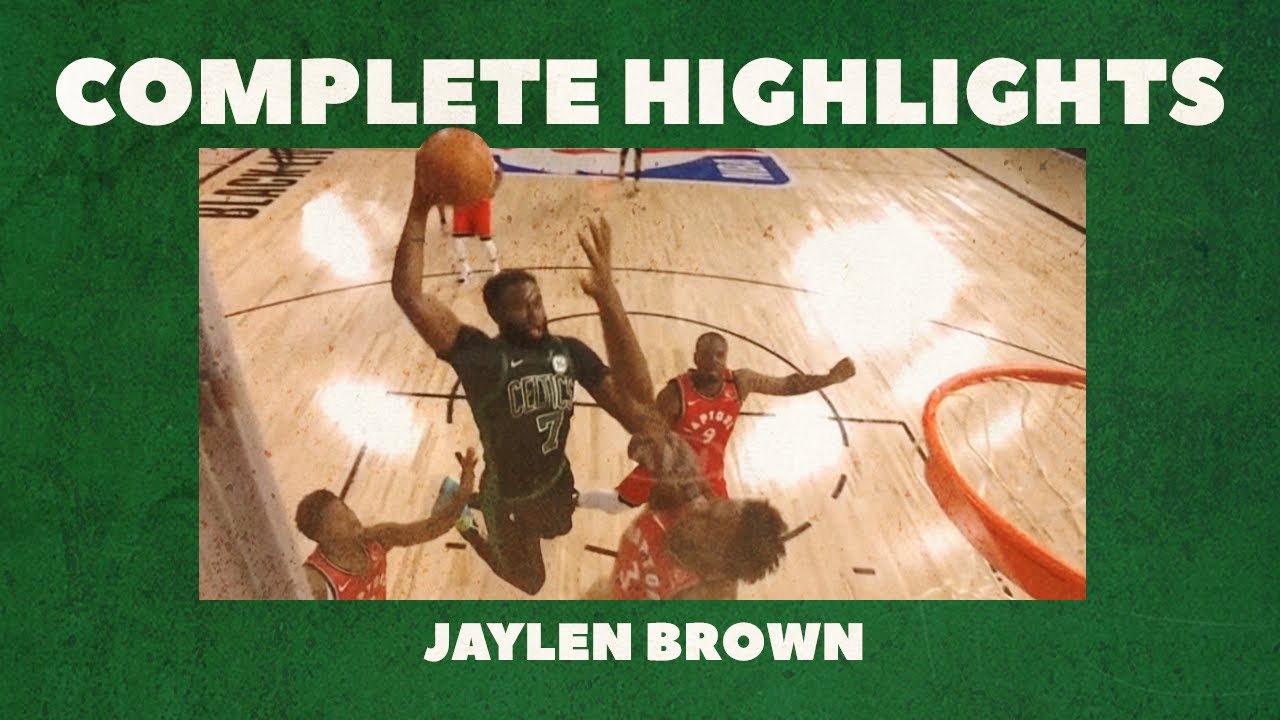 Best of NBA Bubble: Jaylen Brown COMPLETE Highlights - YouTube