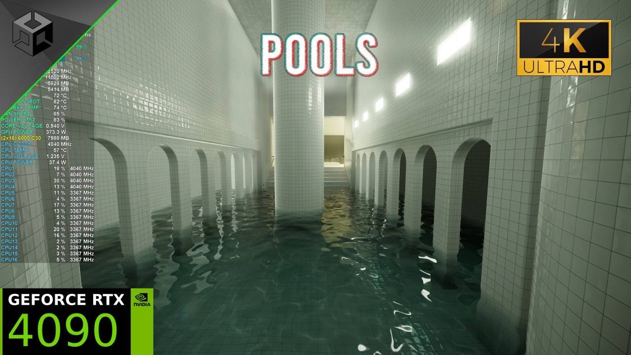 POOLS Chapter 1 [4K] RTX 4090 | Ryzen 7 7800X3D | Unity - YouTube