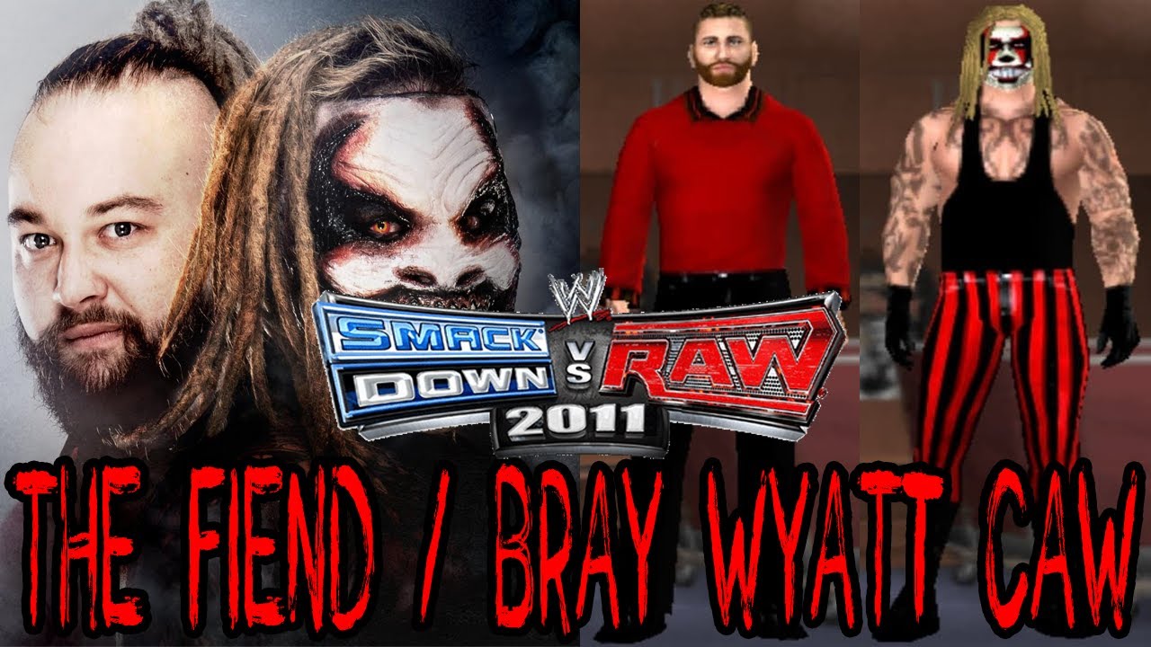 WWE SvR 2011 The Fiend / Bray Wyatt CAW PSP - YouTube