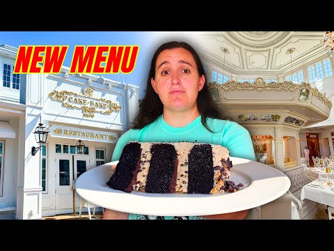 Disney’s Most EXPENSIVE Restaurant Has a New Menu- Cake Bake Shop