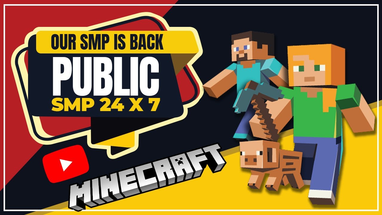 🔴I OUR 24x7 MINECRAFT PUBLIC SMP IS BACK !!! ||| #minecraft # ...
