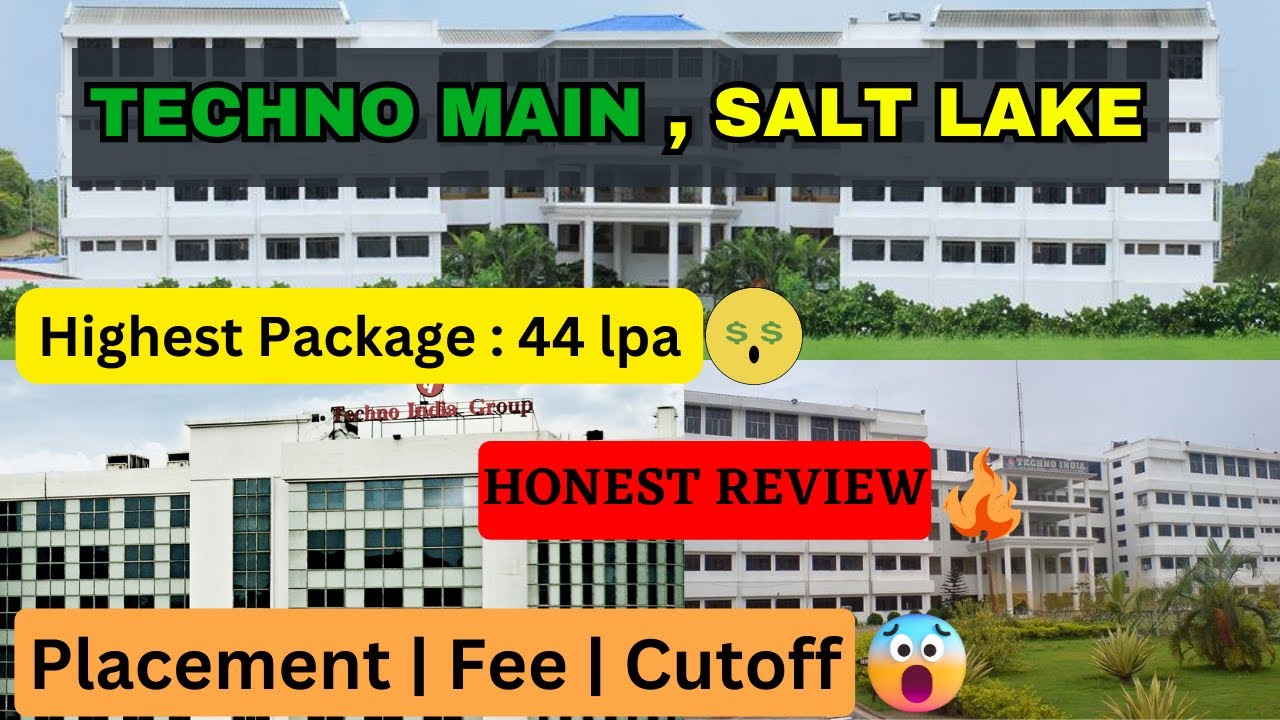 Techno Main, Salt Lake College Review🔥| 44 lpa🤑| Placement | Cutoff ...