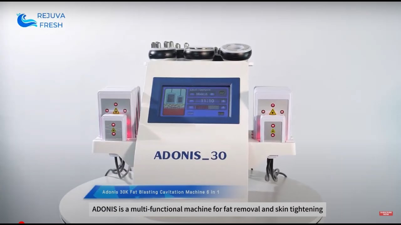 Introducing Adonis 30K Fat Blasting Cavitation Machine 6 in 1 - YouTube