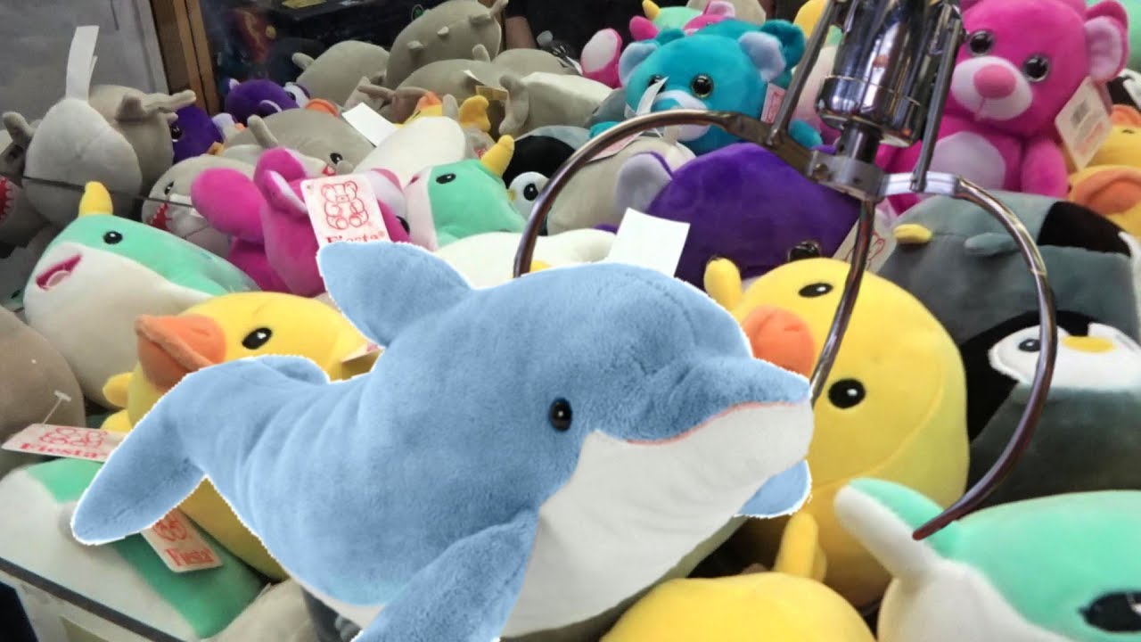 Can We Win A Baby Shark From The Claw Machine? - YouTube