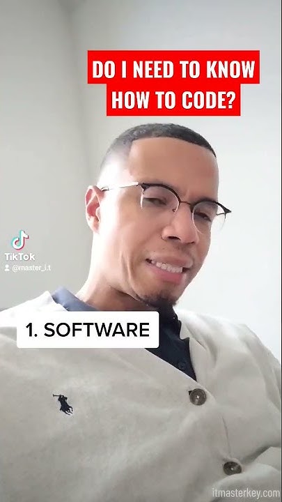 Do I need to know how to code? - YouTube