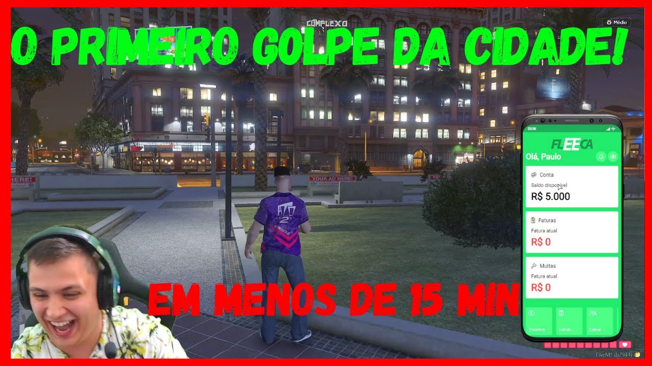PAULINHO FAZ O PRIMEIRO G0LP3 NO COMPLEXO ATO 2 E JÁ COMPRA SEU VEÍCULO! COMPLEXO RP GTA RP ...