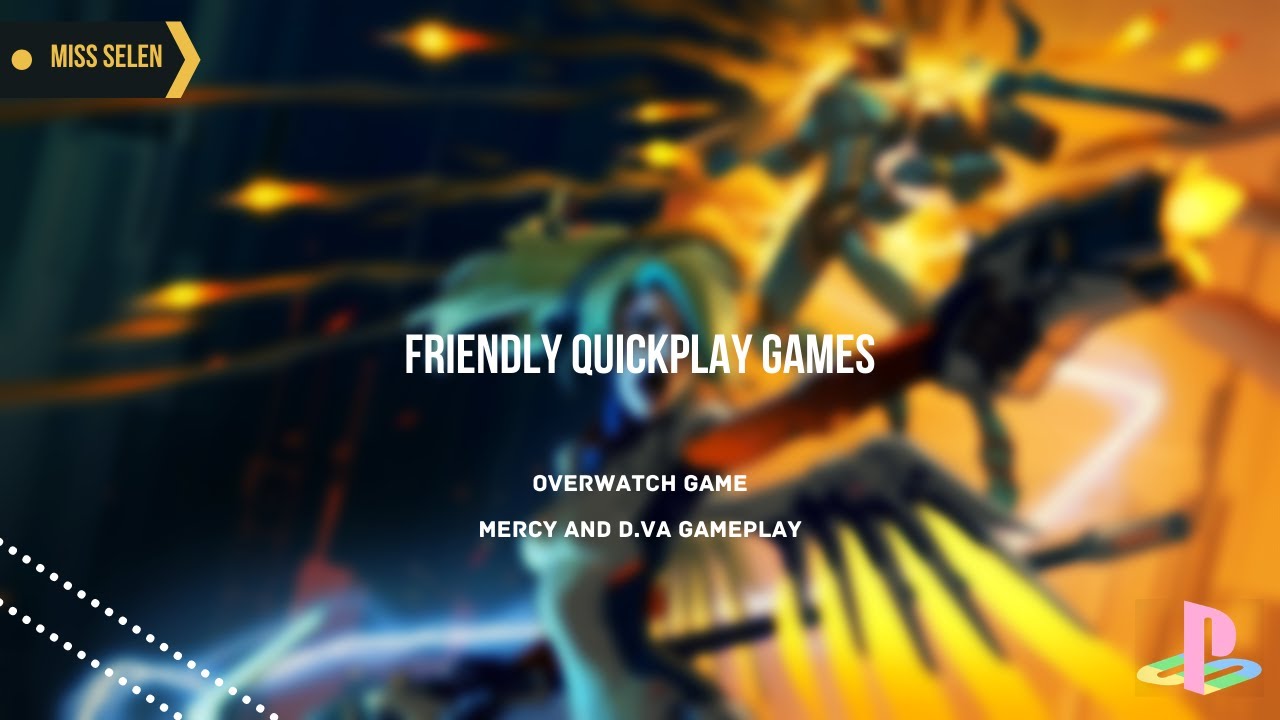 Friendly QP games (girl carrying boys 100% legit) | Ow game - YouTube