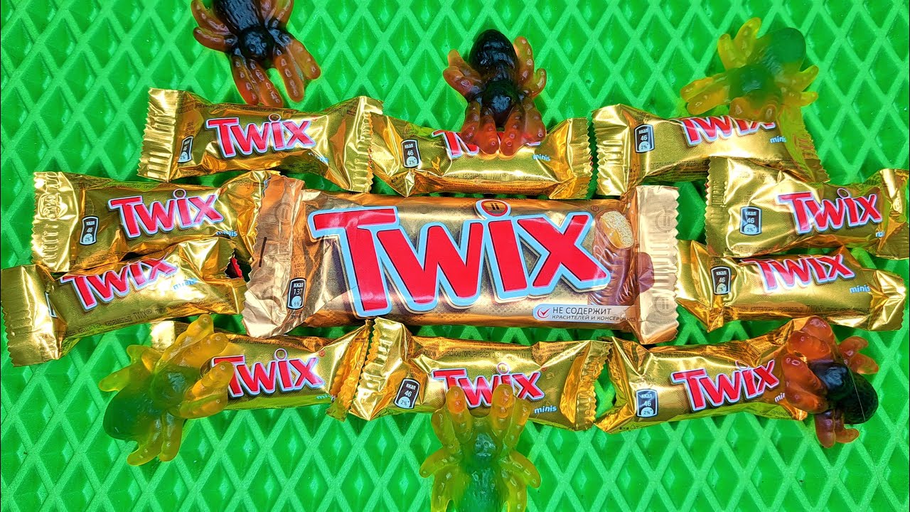 Oddly satisfying ASMR | Unpacking a bunch of Twix | Relaxing video ...