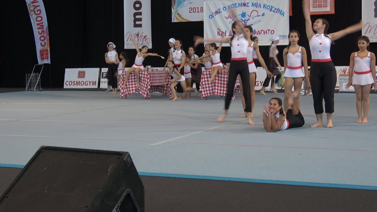 ΑΘΛΗΤΙΚΟΣ ΟΜΙΛΟΣ ΓΥΜΝΑΣΤΙΚΗΣ ΒΥΡΩΝΑ {COSMOGYM FESTIVAL CONTEST 2018 ...
