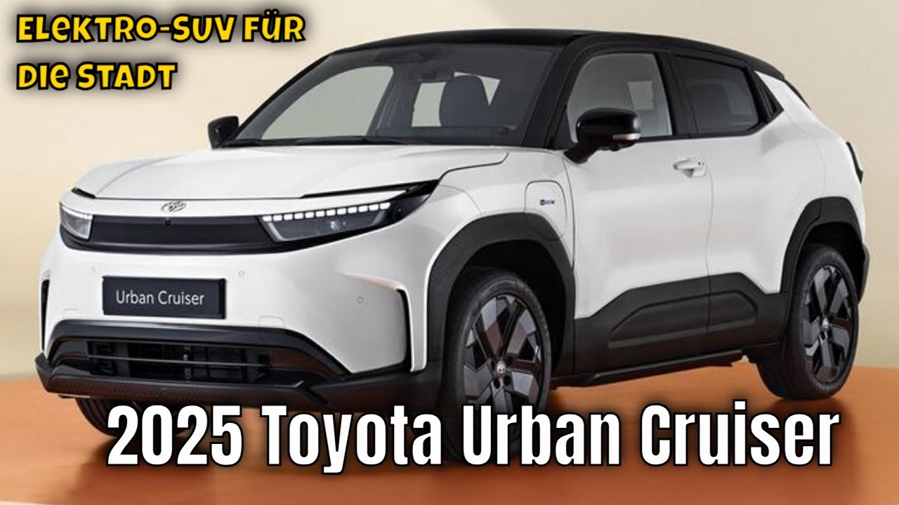 2025 Toyota Urban Cruiser: alle Infos zum neuen Elektro-SUV mit viel ...