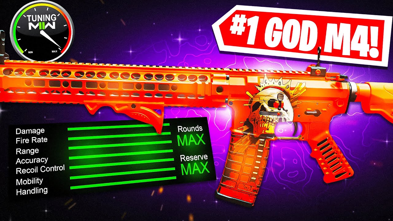 ONLY 1% USE THIS GOD M4 BUILD 🤯 #1 BEST M4 CLASS SETUP in MW2! (Best M4 ...