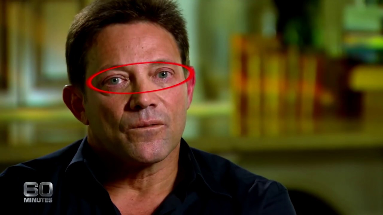 Body language: Jordan Belfort showing micro expression of anger - YouTube