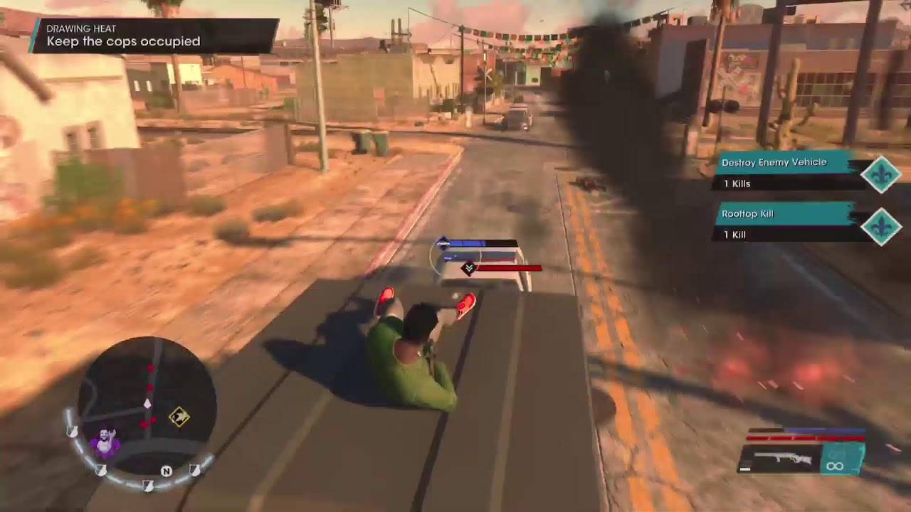 GANGSTA ON SAINTS ROW⚜️ 2025 BEATING DA GAME - YouTube