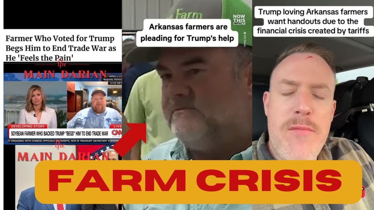 MAGA Farmers Beg for Bailouts After Tariff Crisis #fafo - YouTube