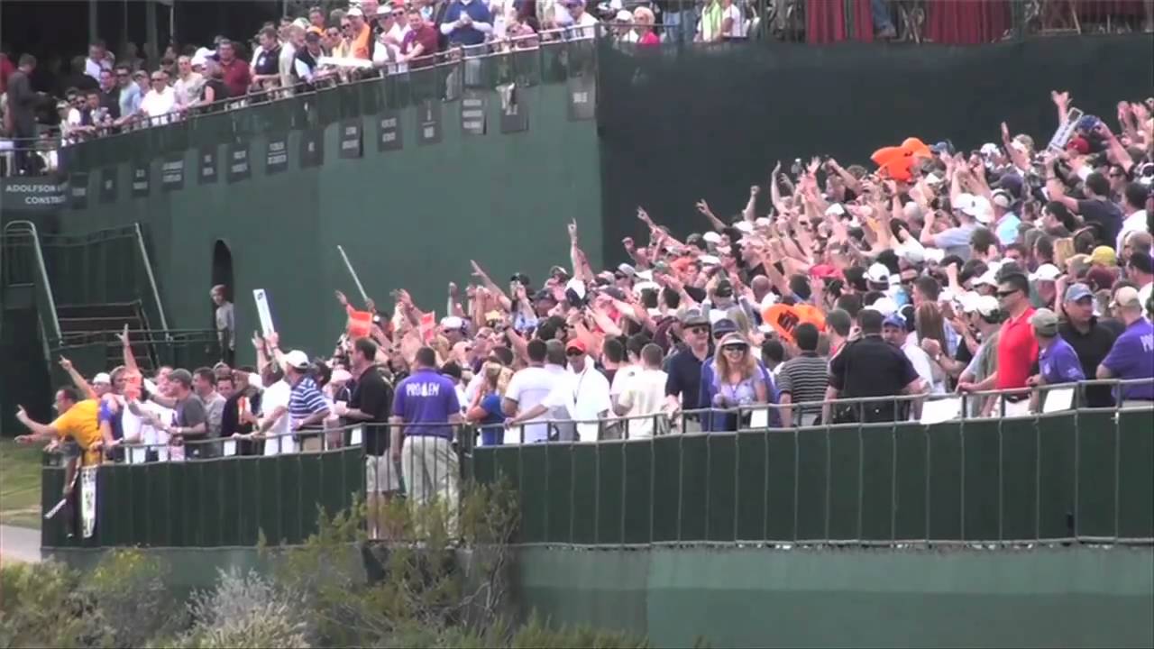 Tiger Woods at the Waste Management Open - YouTube
