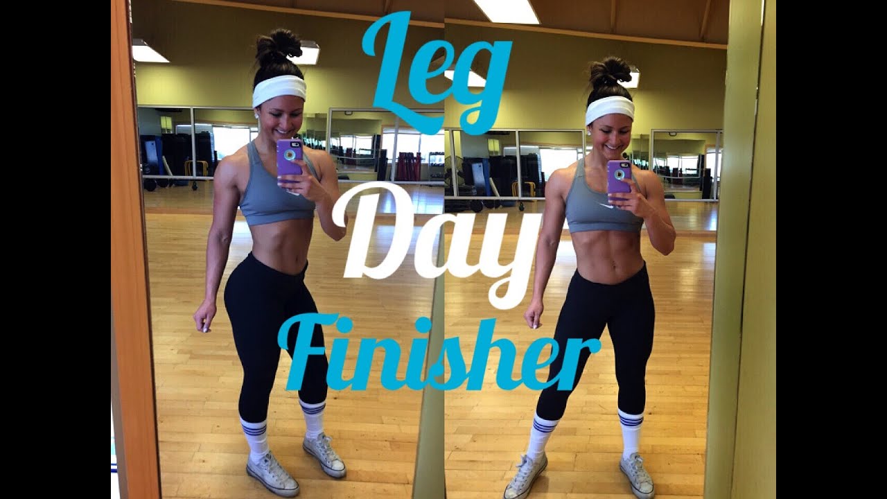 Leg Day Finisher! - YouTube